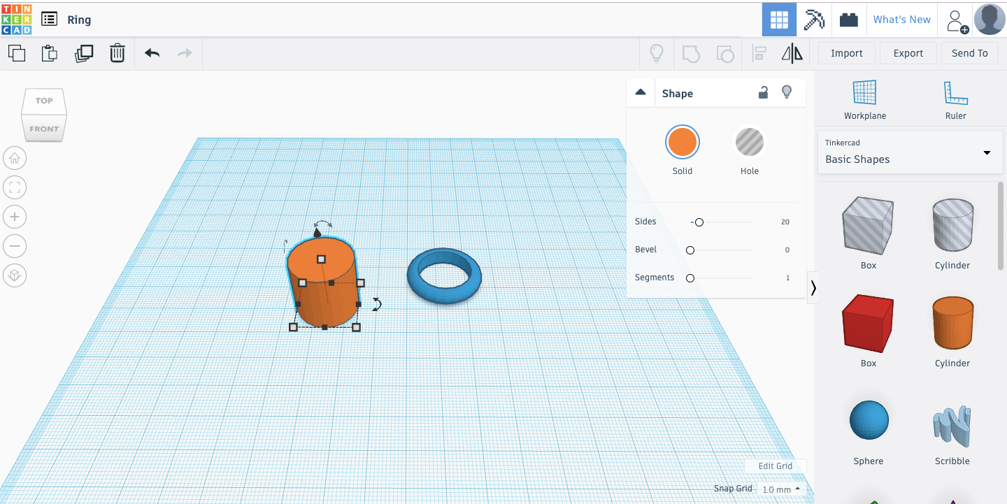 Create Your Own Latin Signet Ring With Tinkercad : 5 Steps (with ...