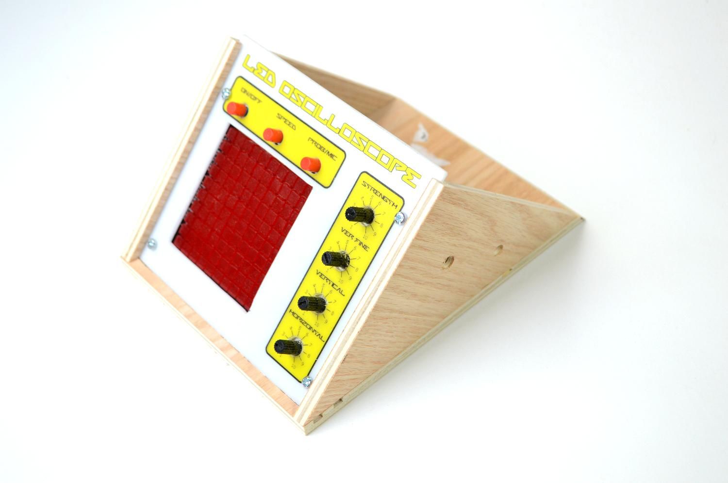 100 LED Oscilloscope : 12 Steps (with Pictures) - Instructables
