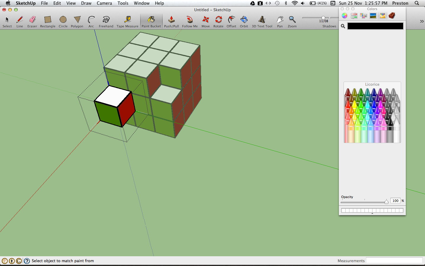 Working Rubik's Cube on Google SketchUp : 5 Steps - Instructables