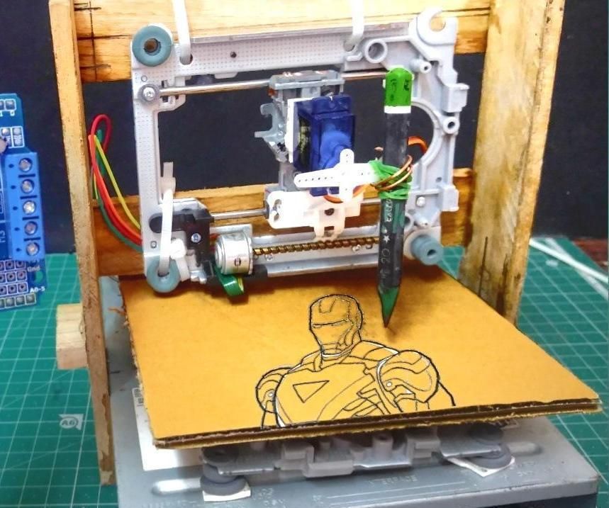 Automatic Writing Machine : 16 Steps - Instructables