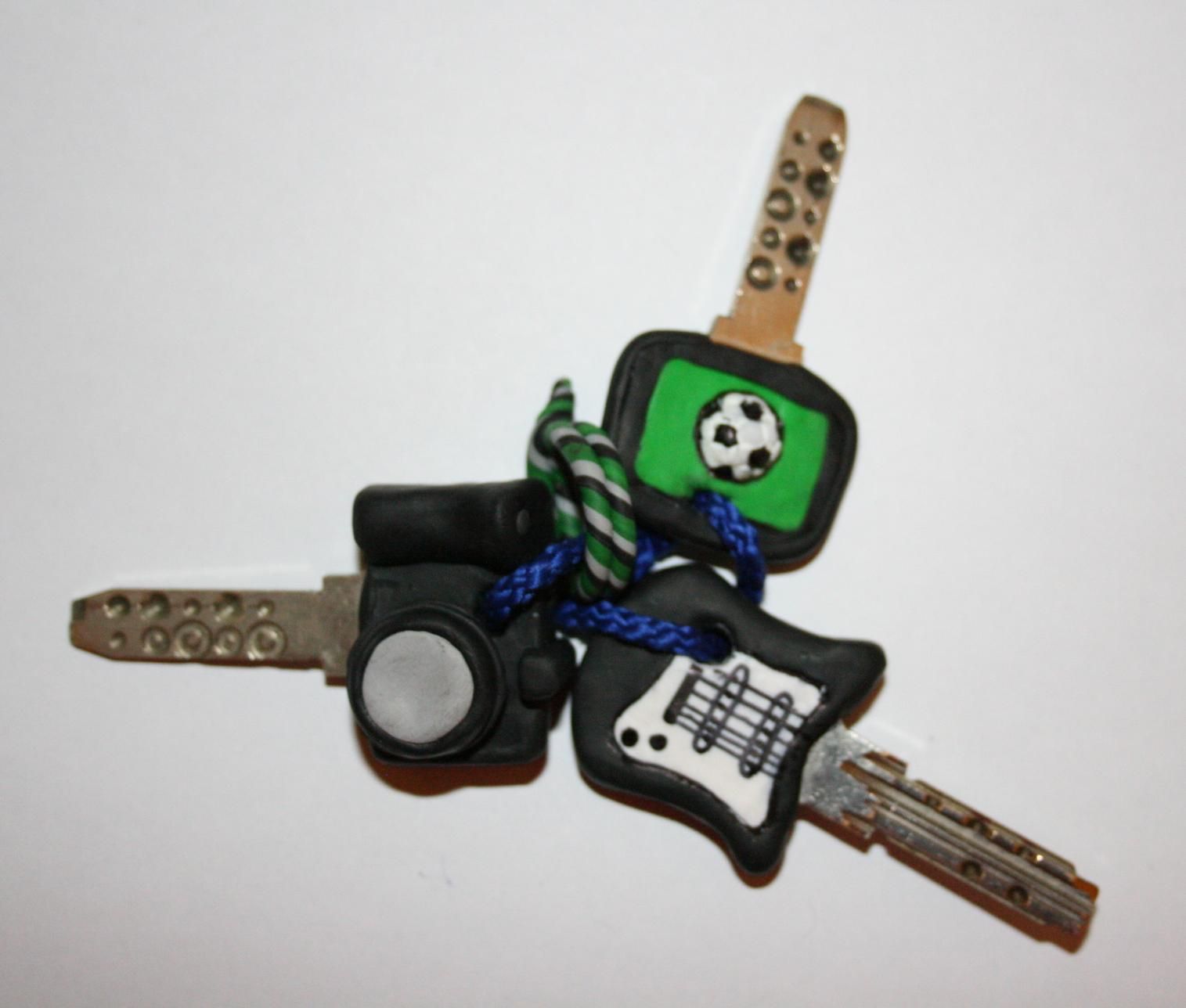 Key Decoration With Polymer Clay : 9 Steps - Instructables