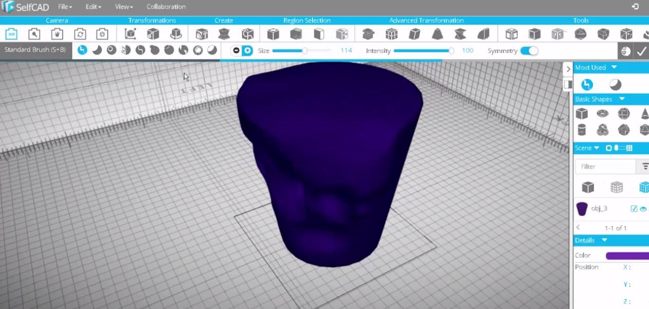 Modeling a Mug in SelfCAD : 3 Steps - Instructables