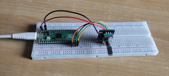 Raspberry Pi Pico and Rotary Encoder : 4 Steps - Instructables Raspberry Pi Pico and Rotary Encoder : 4 Steps - Instructables