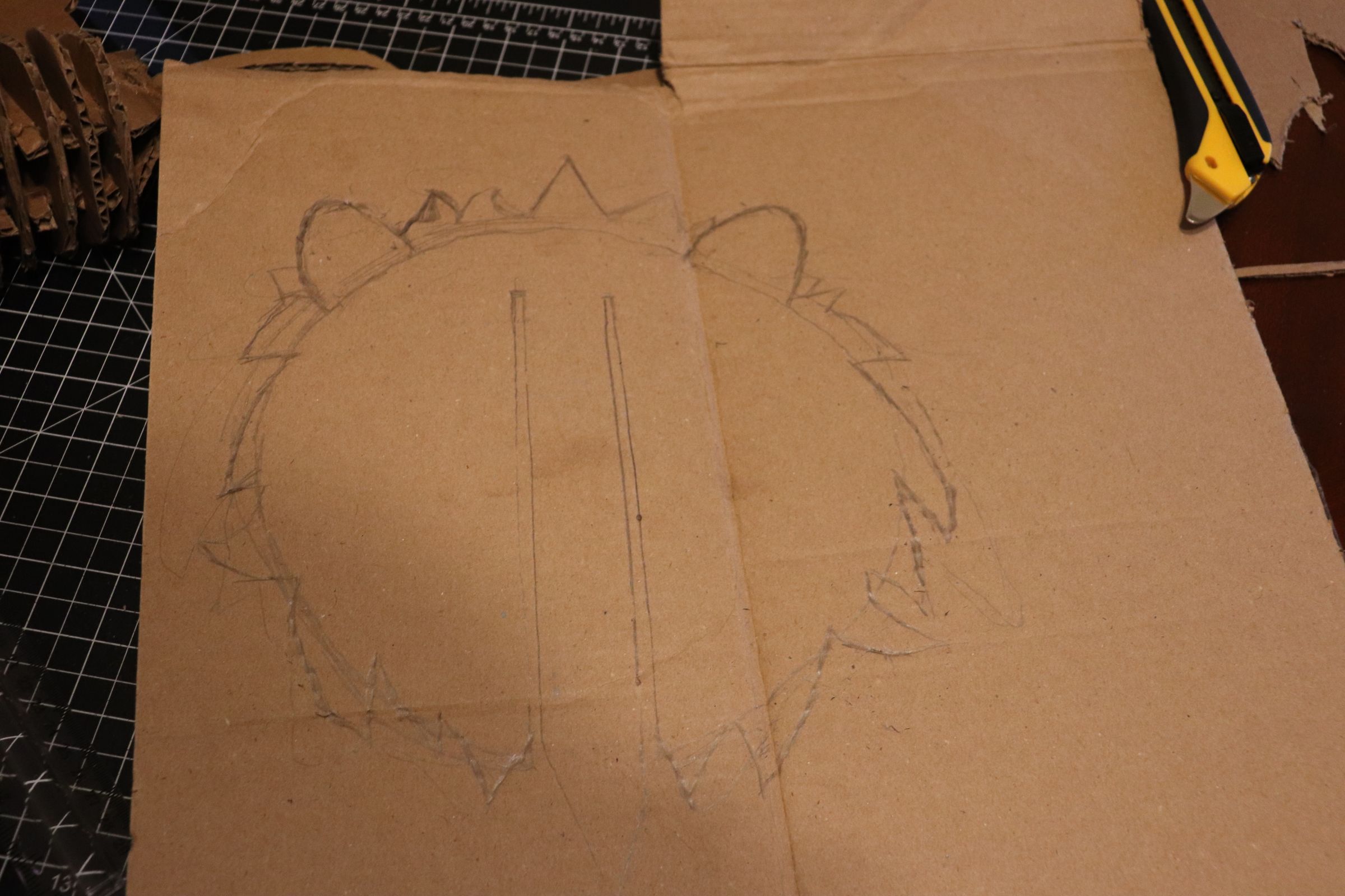 Recycled Cardboard Lion Sculpture : 10 Steps - Instructables