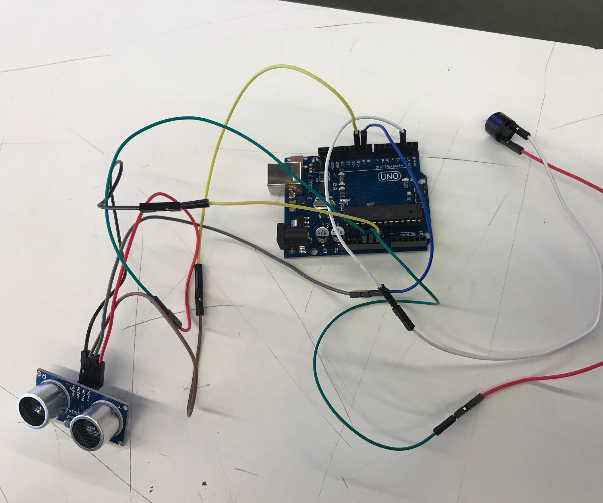 Distance Sensor With 5V Buzzer : 4 Steps - Instructables