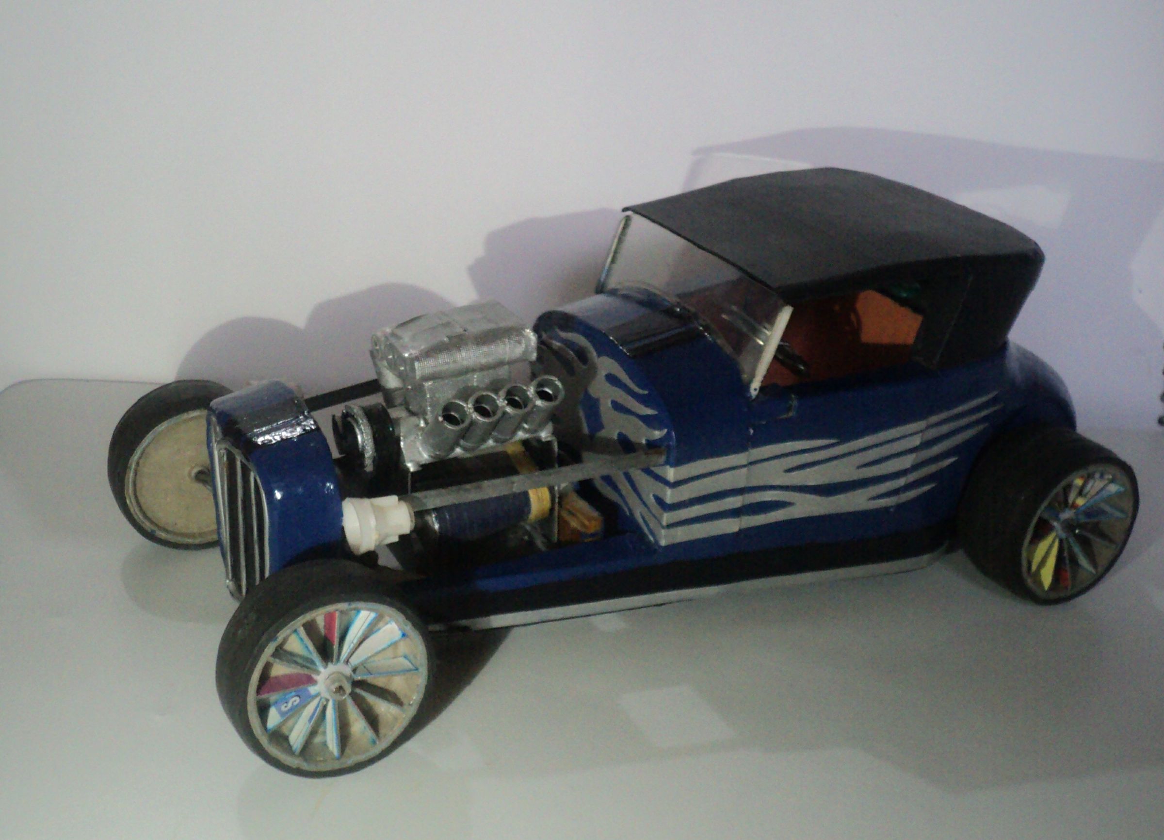 Homemade Hot Rod Vintage Car Model : 12 Steps (with Pictures ...