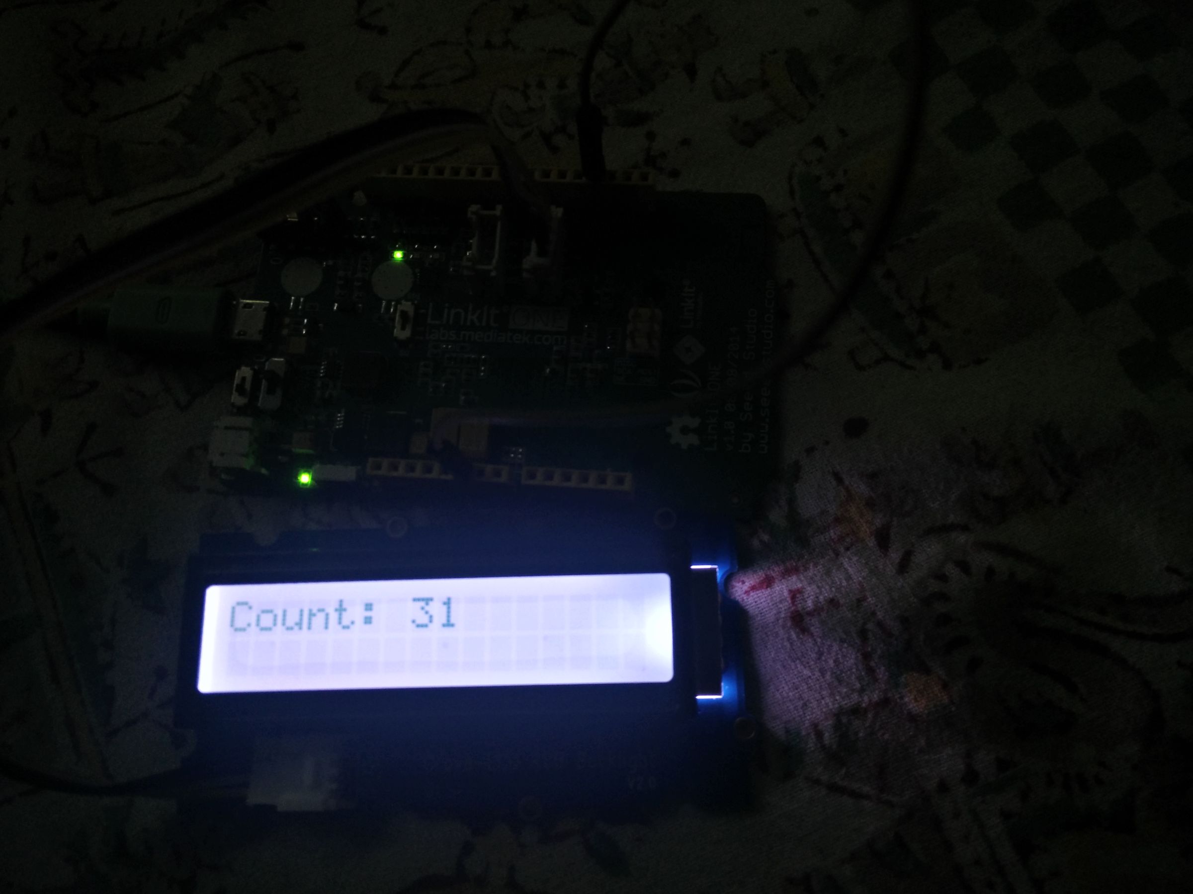 Digital Object Counter Using PIR and Linkit One : 4 Steps - Instructables