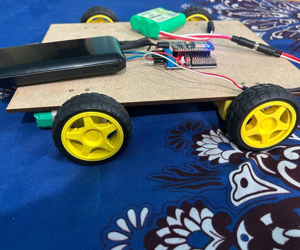 WiFi Controlled Smart Car Using NodeMCU (ESP8266) and ESP 12E Motor Driver Shield : 5 Steps ...