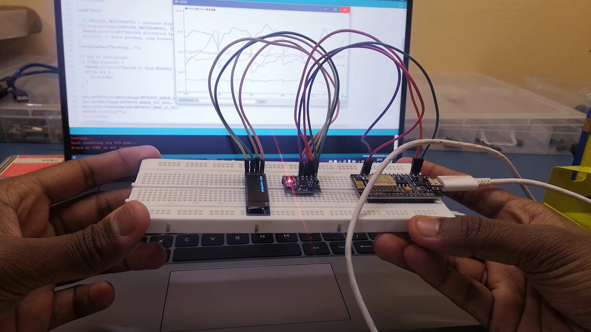 Machine Learning Based Gesture Detection Watch (ESP8266) : 12 Steps ...