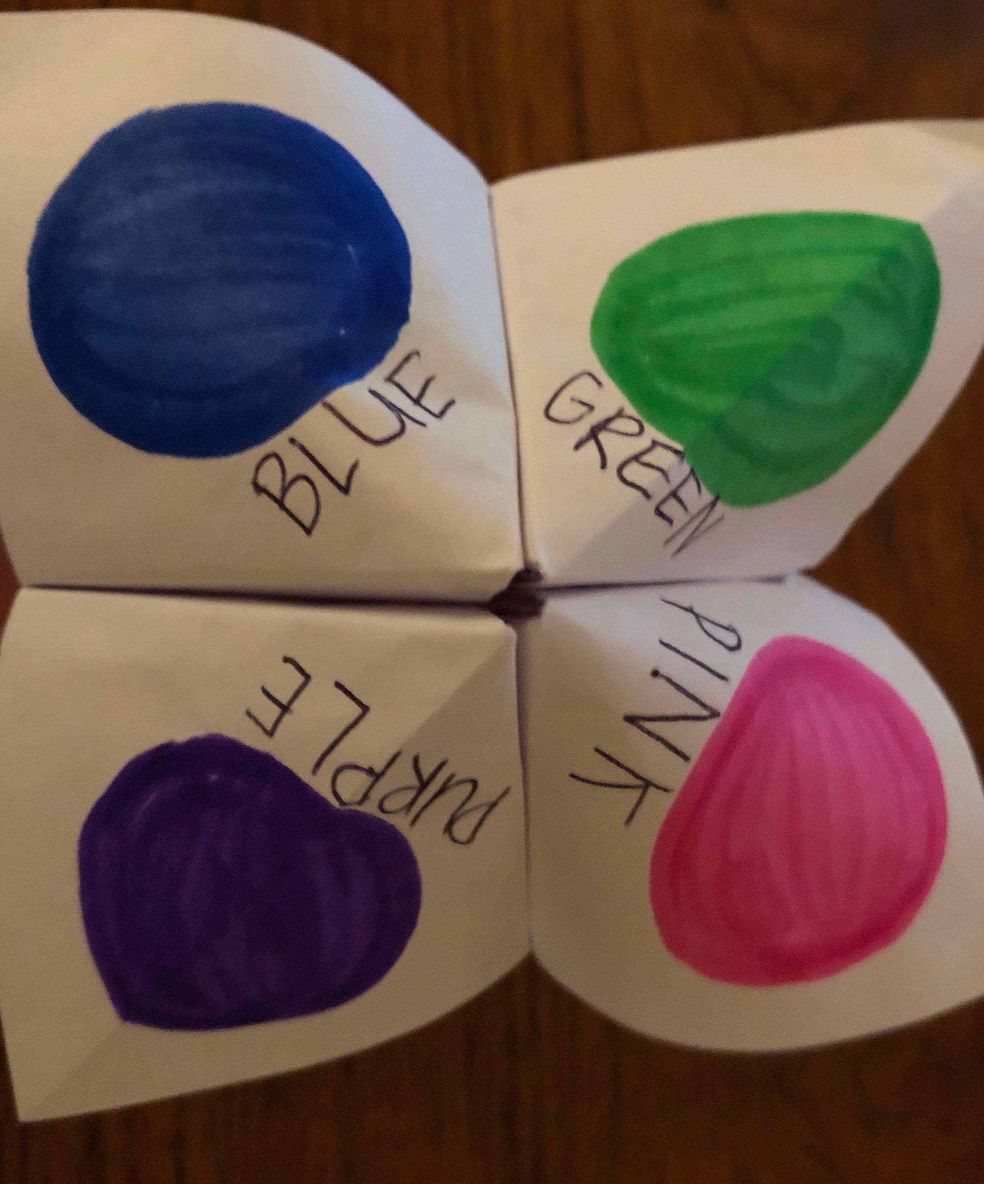 Cootie Catcher : 12 Steps - Instructables