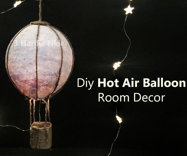 DIY Hot Air Balloon Room Decor : 12 Steps (with Pictures) - Instructables