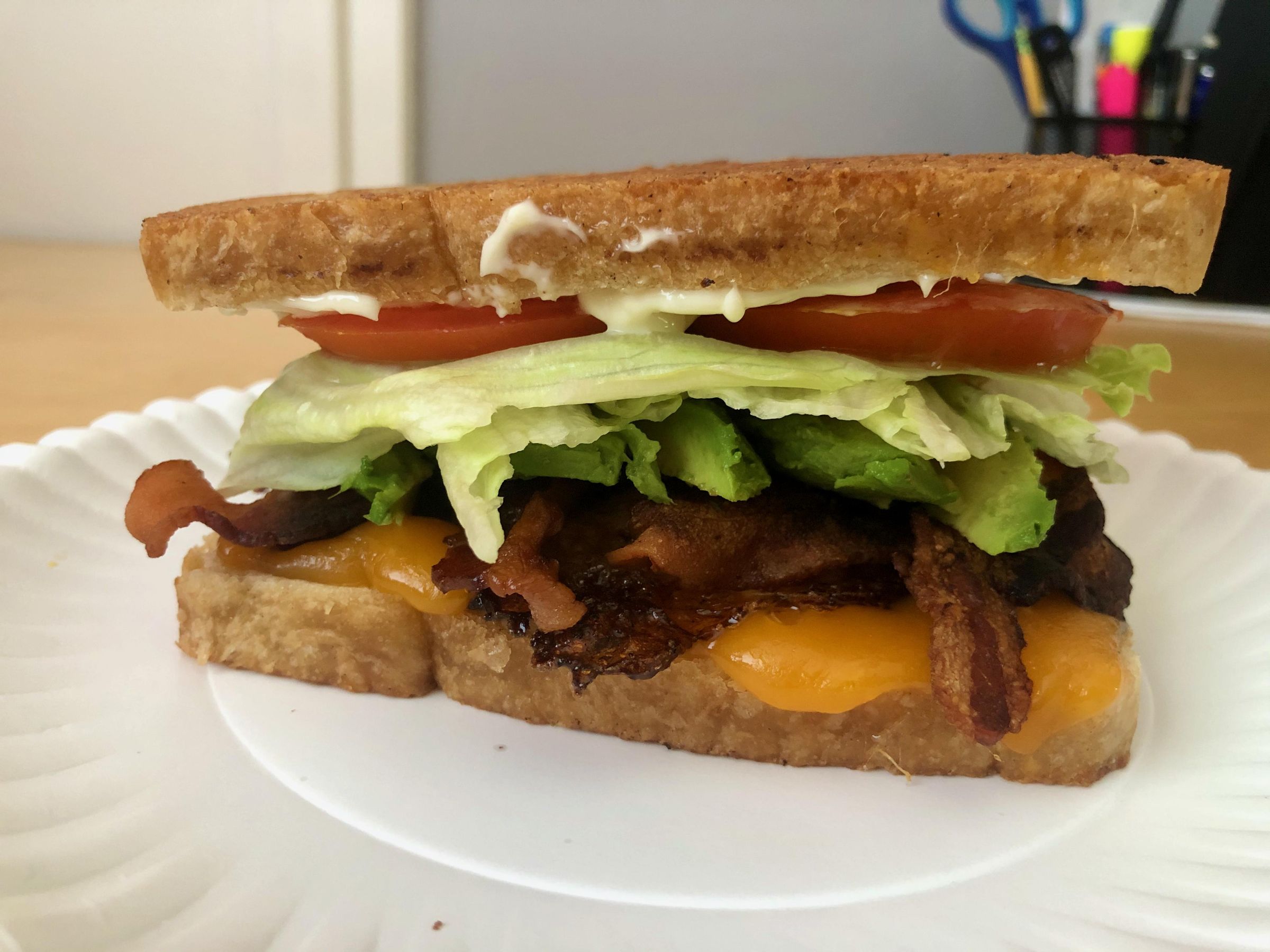 Extra Bacon-y BLT With Avocado & Fried Egg : 6 Steps (with Pictures ...
