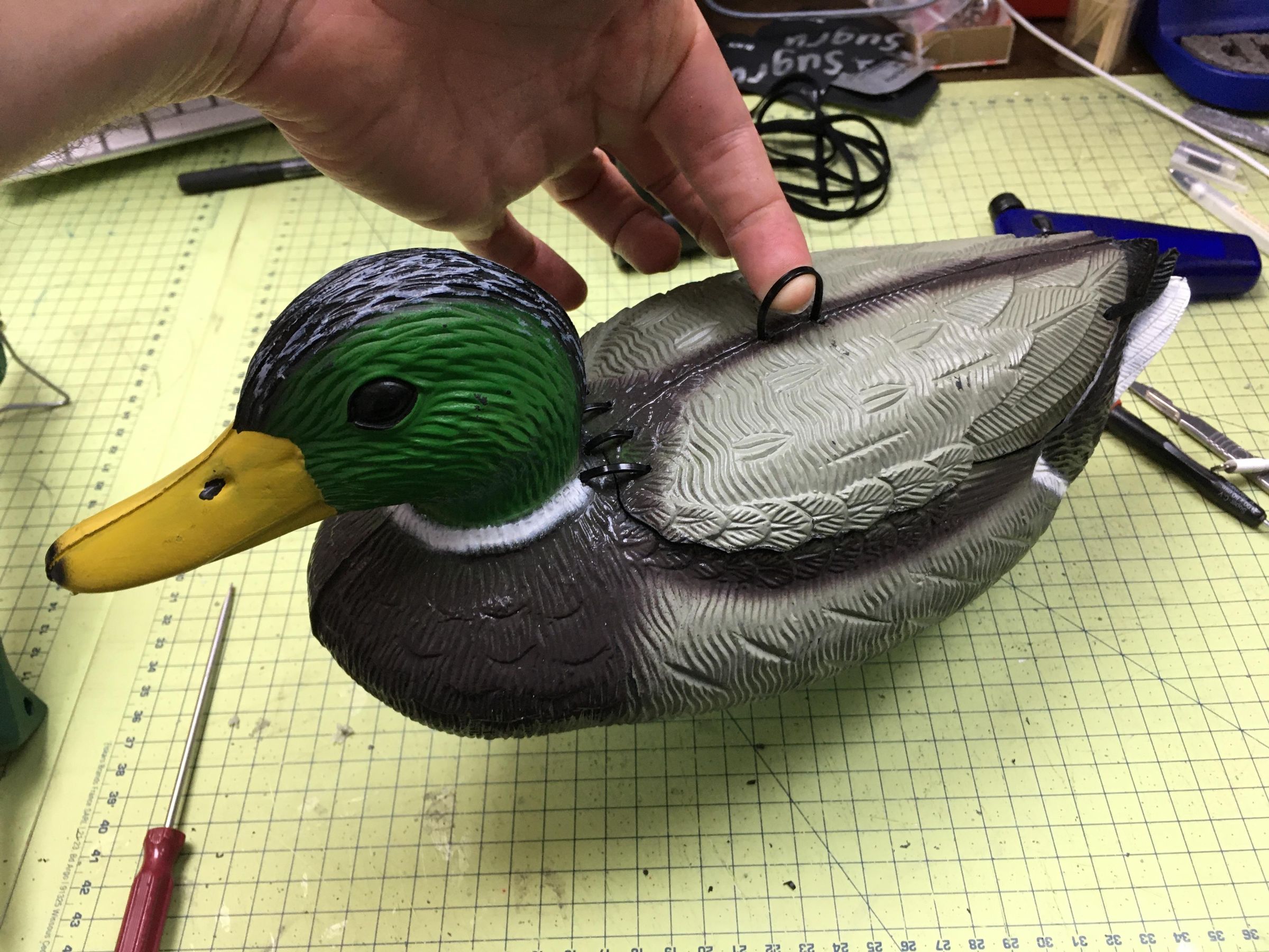 Dave - the Remote Control Duck (An Intro to 'Kit-Bashing') : 25 Steps ...