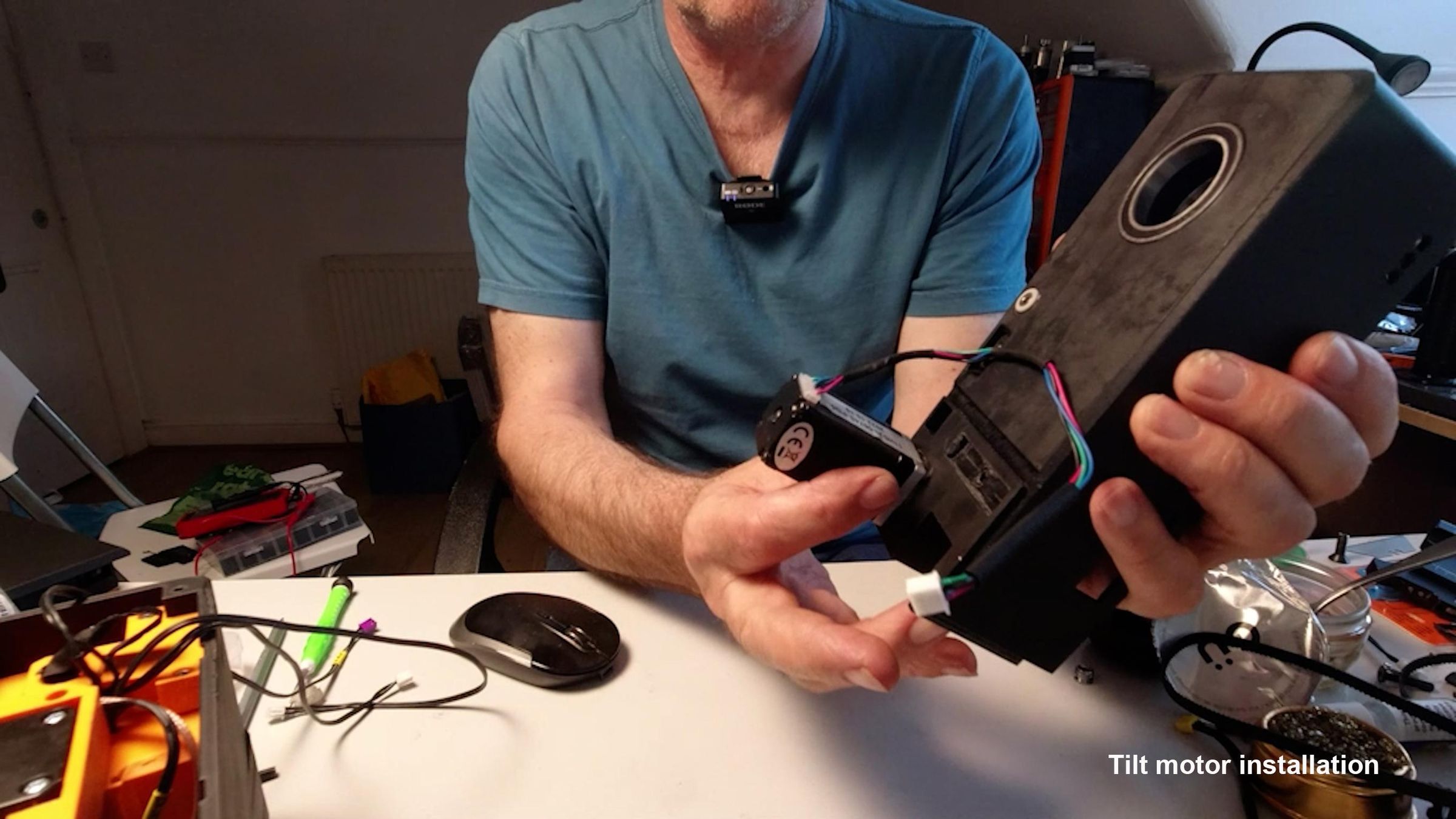 DB3 4 Axis PAN TILT HEAD With VISCA & WIFI (Support for OBS & VMix ...