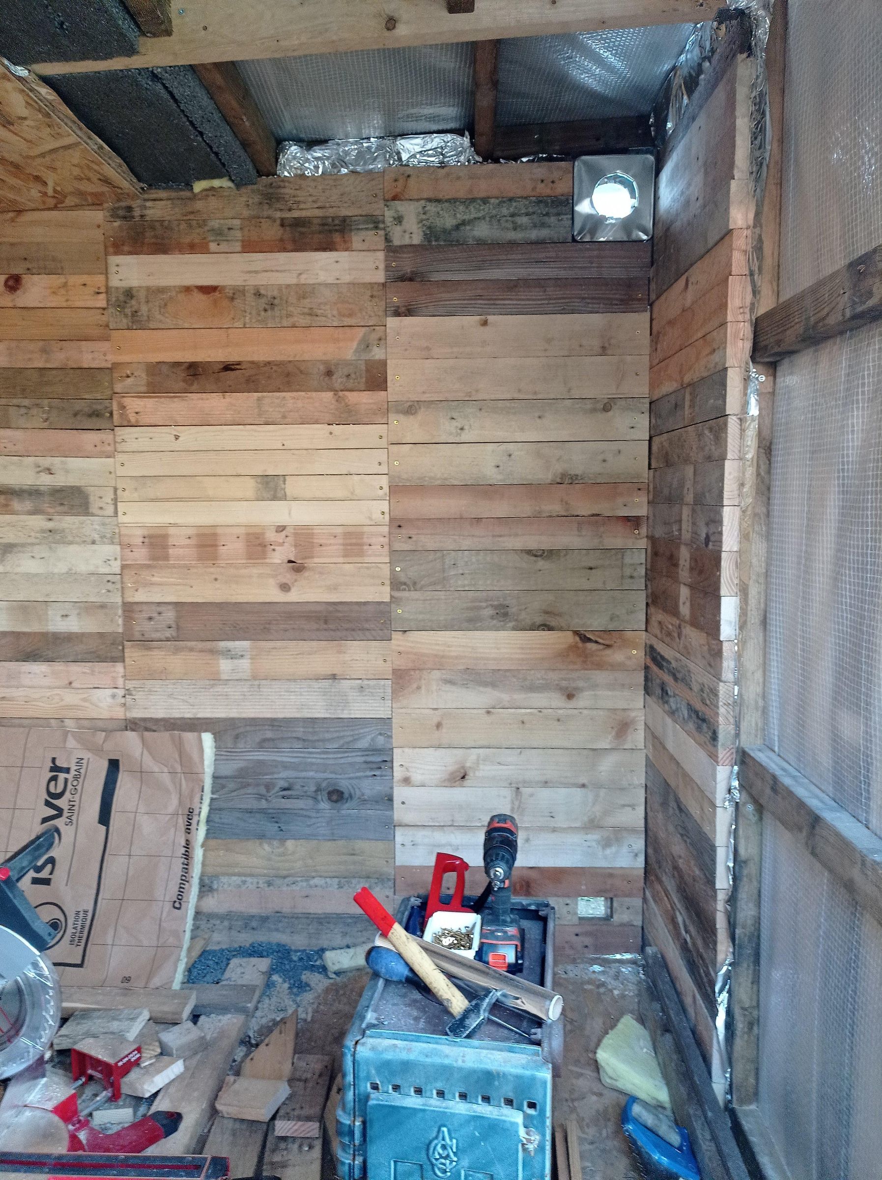 My Pallet Sauna : 12 Steps (with Pictures) - Instructables