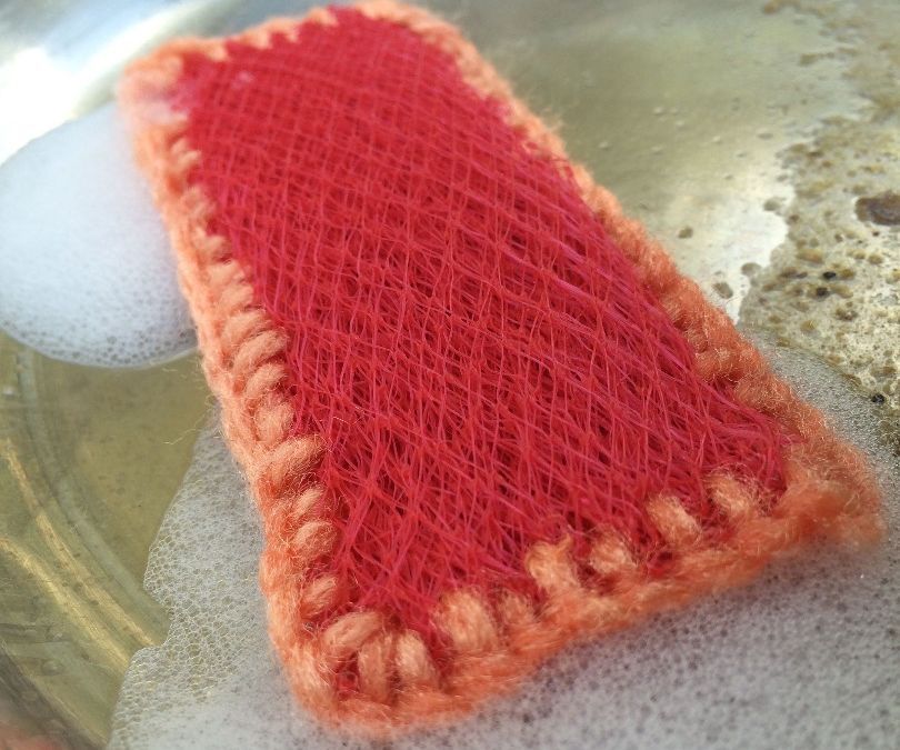 Make a Pot Scrubber From an Onion Bag : 8 Steps (with Pictures ...