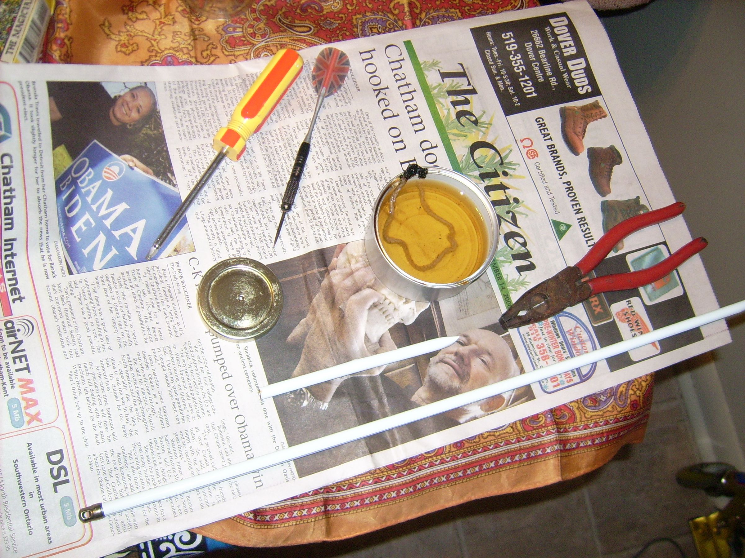 Make a Working Oil Lamp : 3 Steps - Instructables