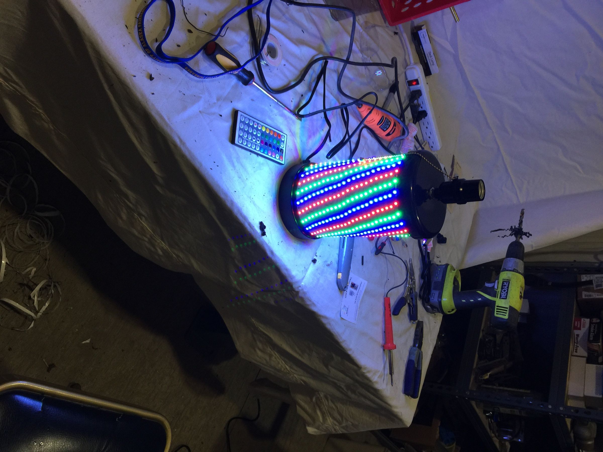 LED String Lamp Base : 4 Steps (with Pictures) - Instructables