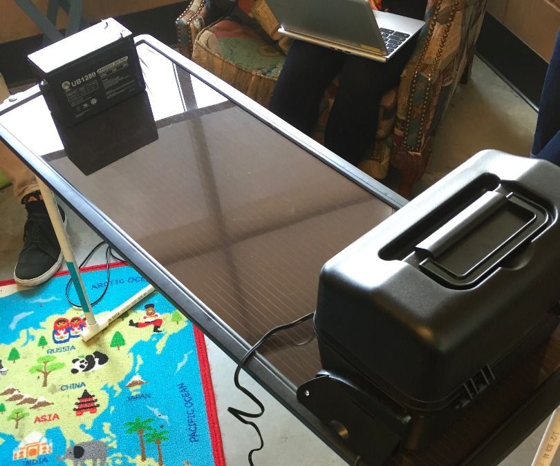 How to Make a Solar Power Table : 7 Steps (with Pictures) - Instructables