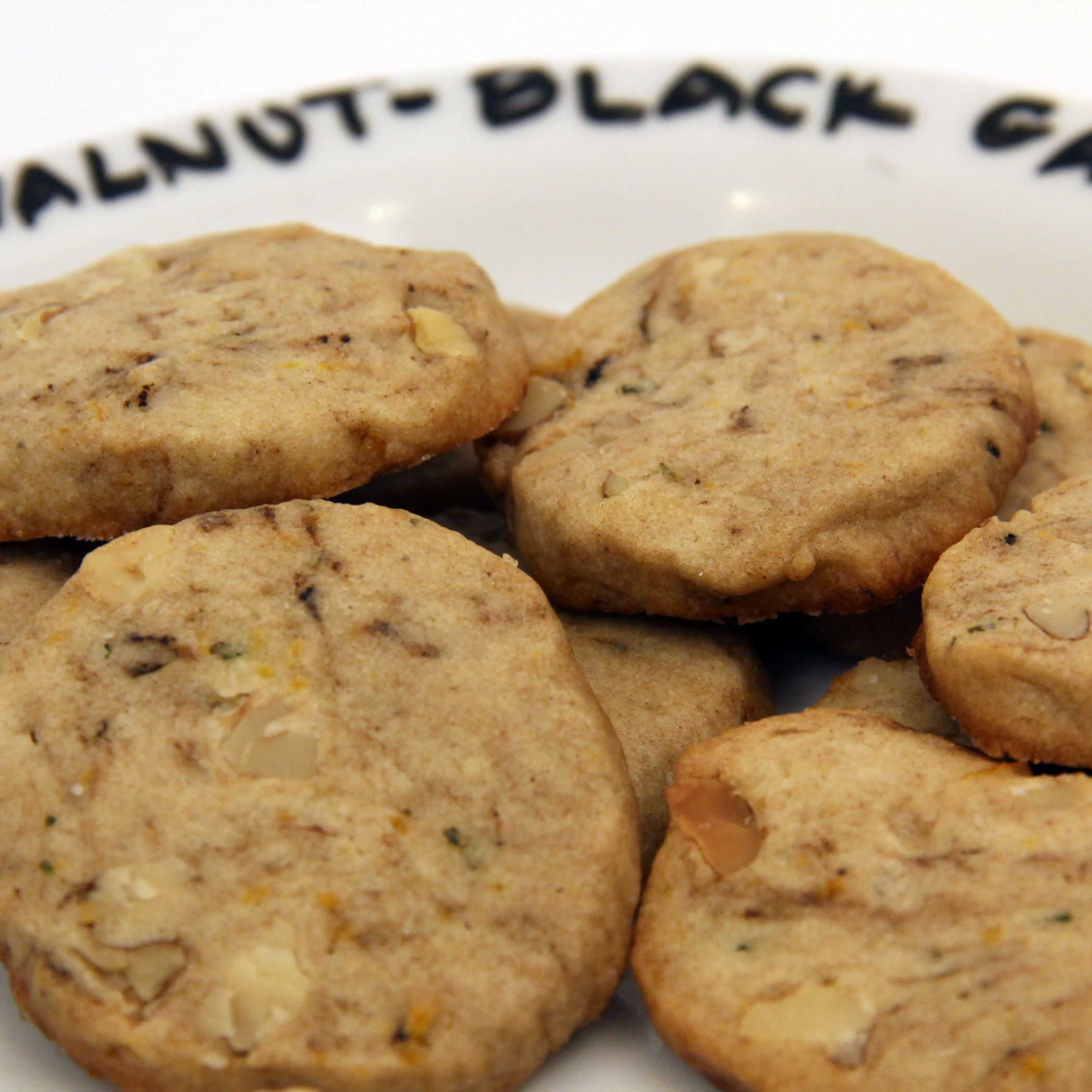 Orange Cookies With Fresh Mint and Black Garlic (with Pictures ...