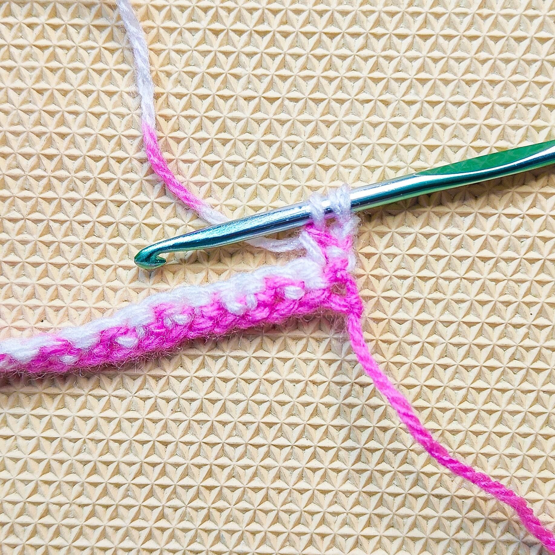 Easiest One Row Repeat Crochet Scarf Pattern : 6 Steps (with Pictures ...