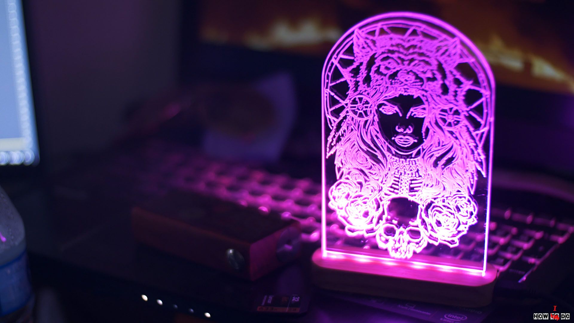 DIY Decorative Acrylic RGB LED Lamp : 5 Steps - Instructables