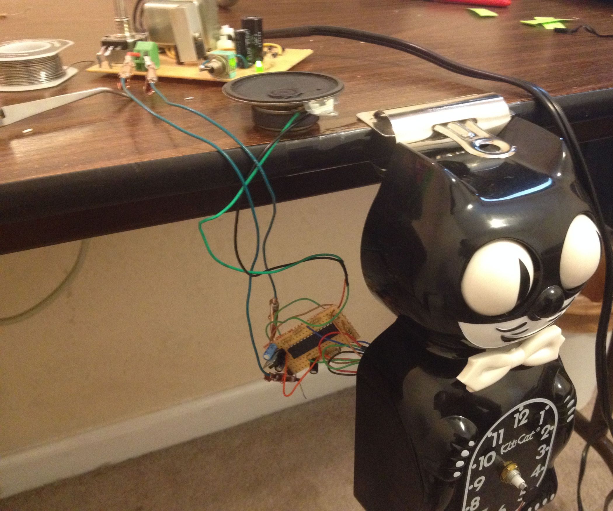 Make a Digital "meow" From Analog Clock : 7 Steps (with Pictures ...