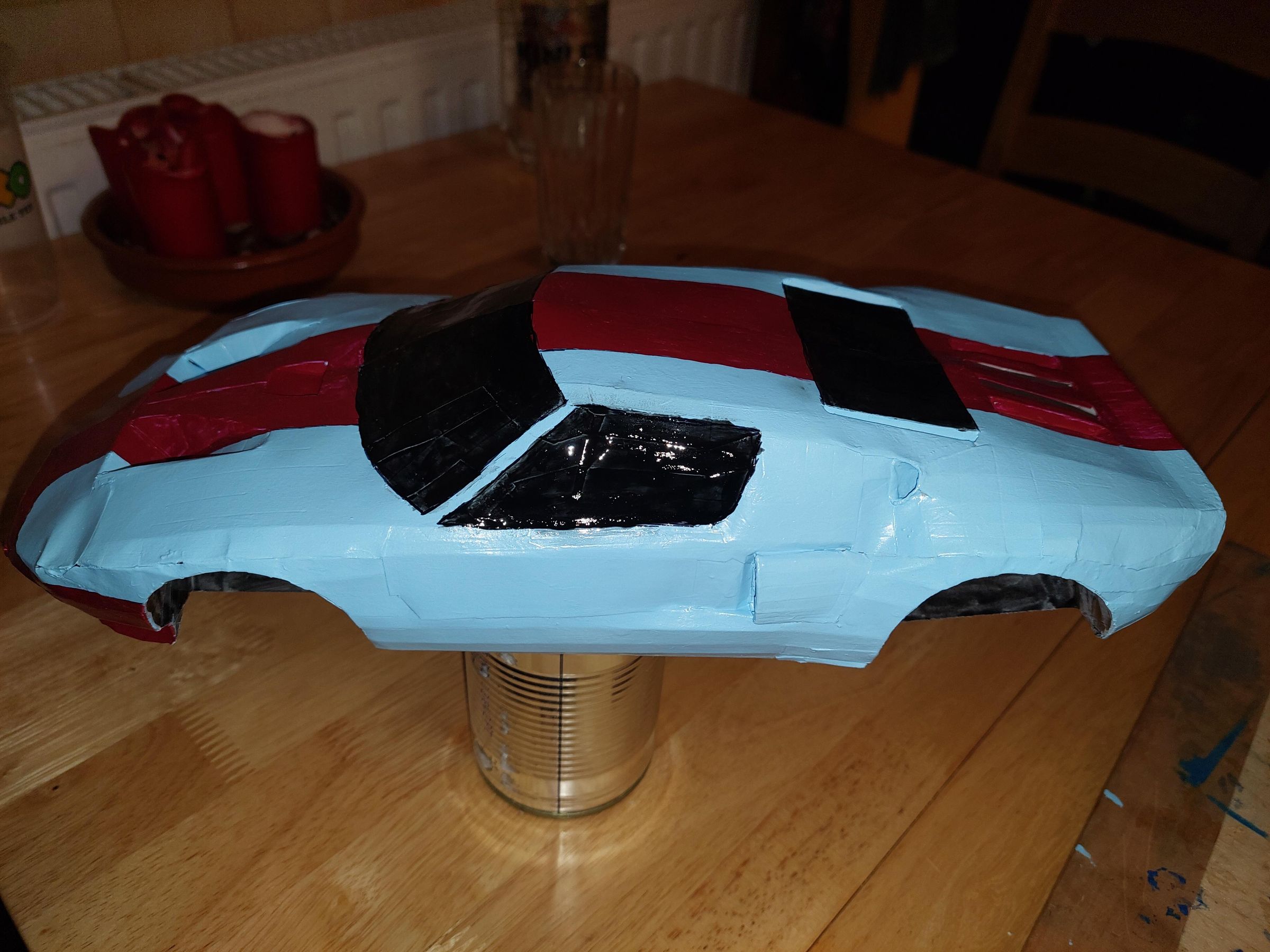 Christmas Upgrade-Ford GT40 MKIII Papermodel and More : 9 Steps ...