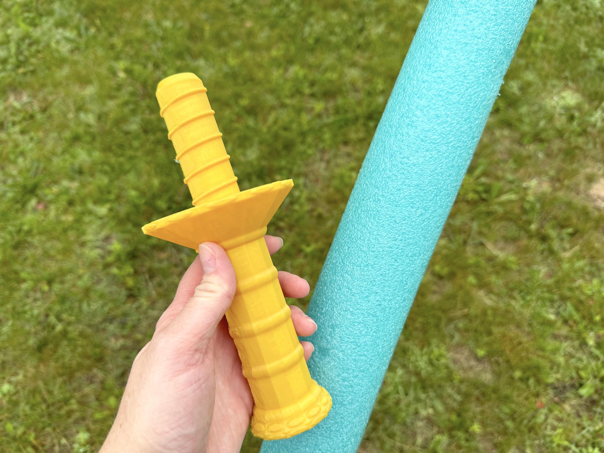 Pool Noodle Sword Handle - 3D Print : 9 Steps (with Pictures ...