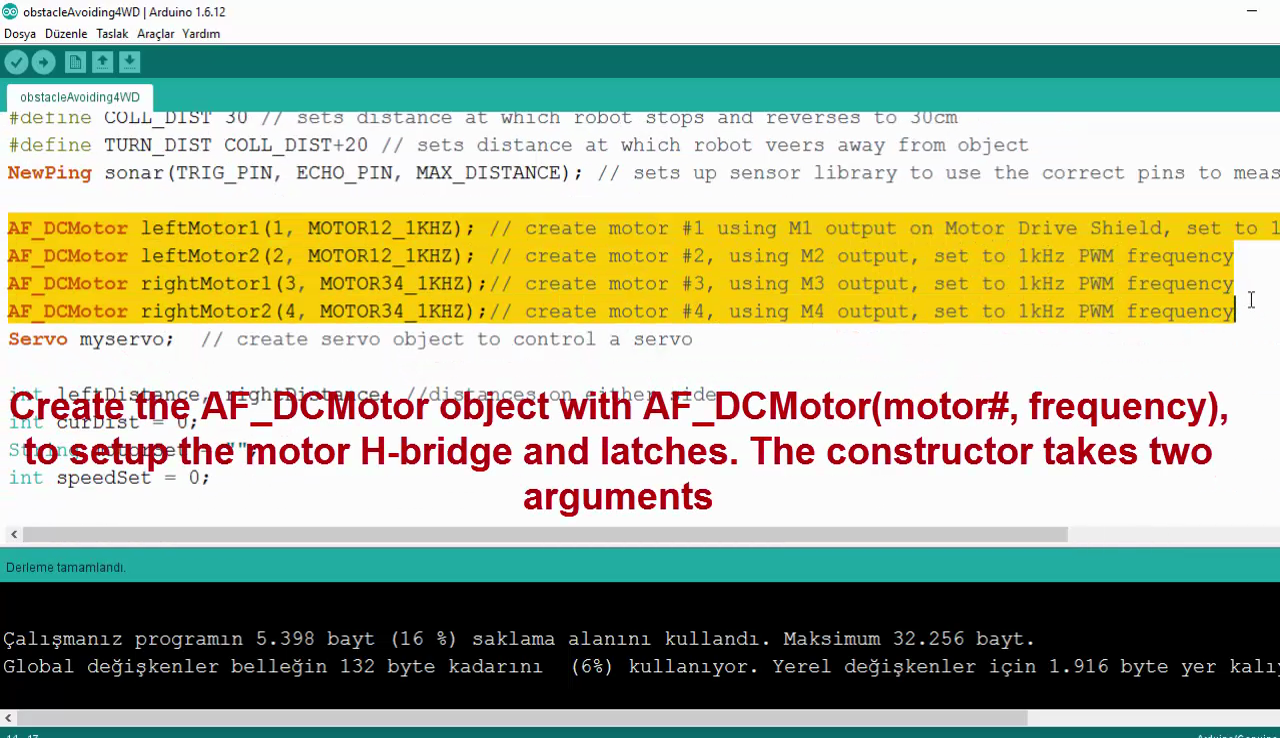 Arduino - Obstacle Avoiding Robot 4WD : 8 Steps (with Pictures ...