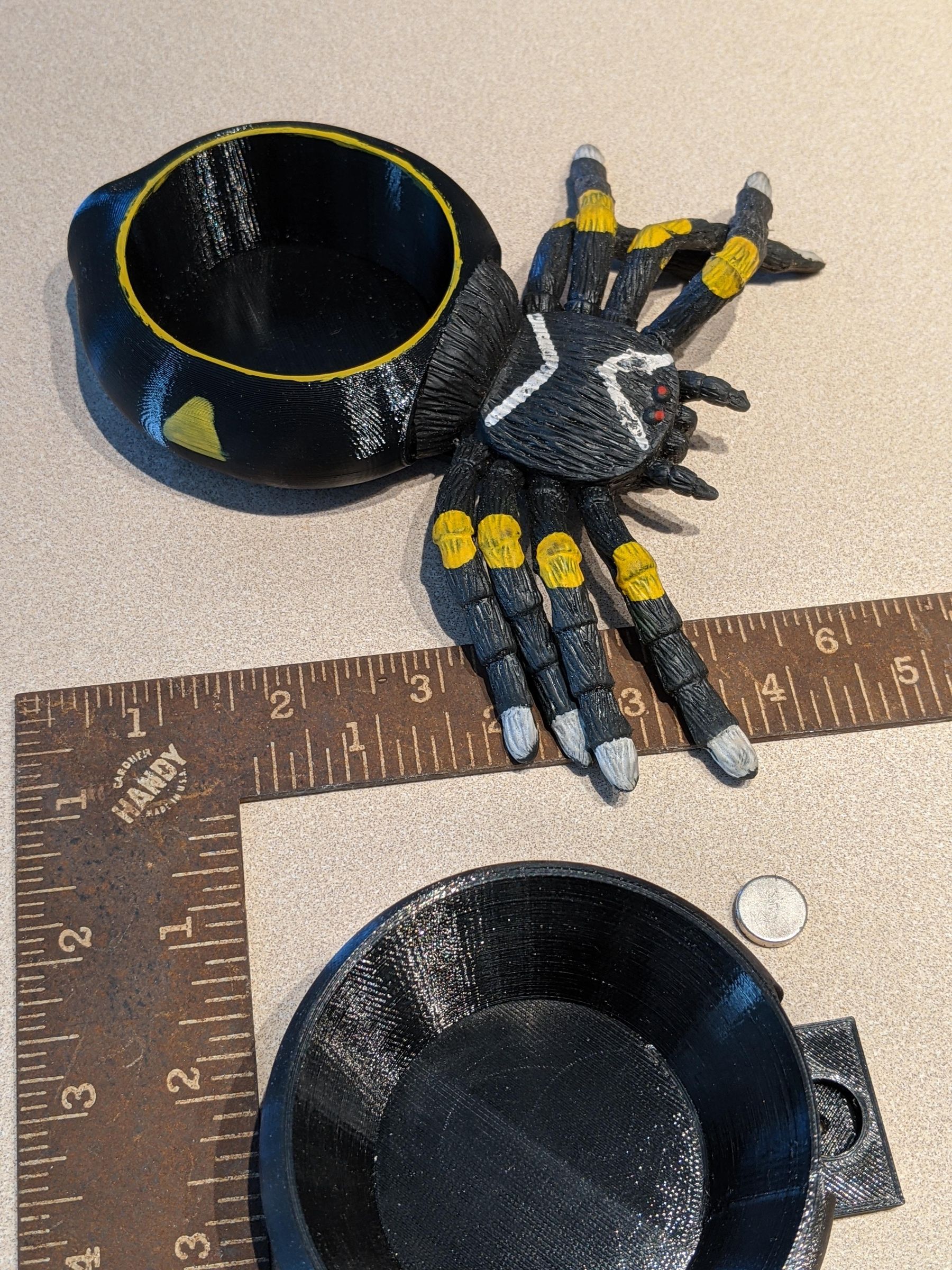 Motorized Spider Halloween Candy Delivery System : 5 Steps (with ...