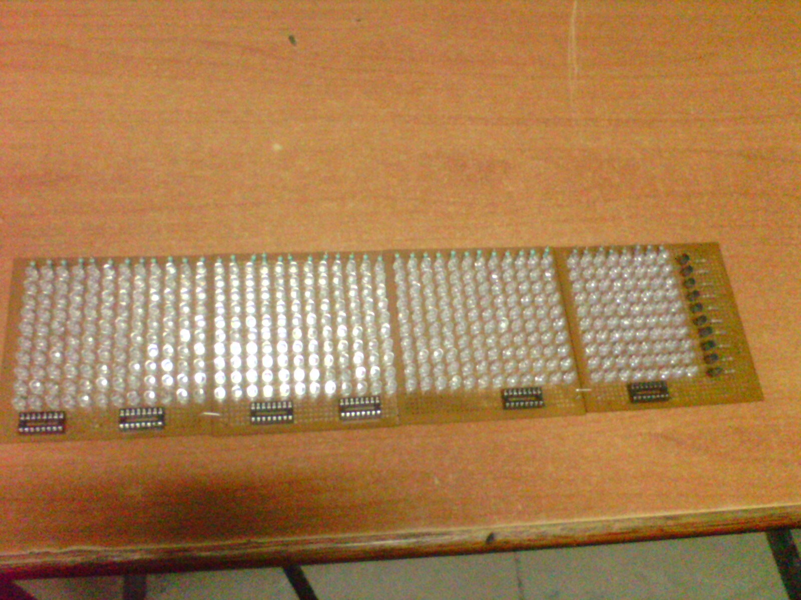 48x8 Scrolling Matrix Led Display Using Arduino Controller 5 Steps Instructables