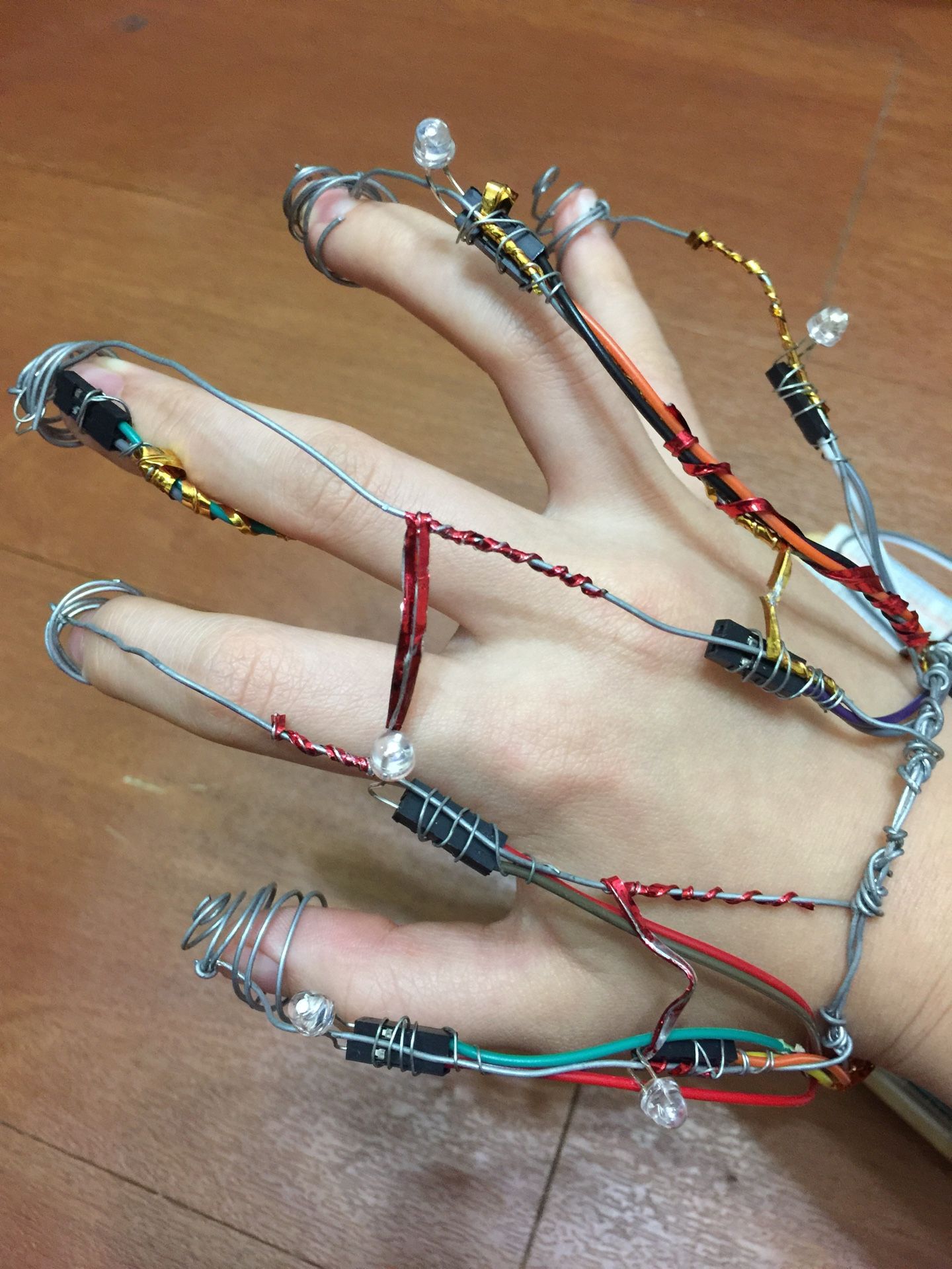 Psychometric Hand Using LED Effects : 8 Steps - Instructables