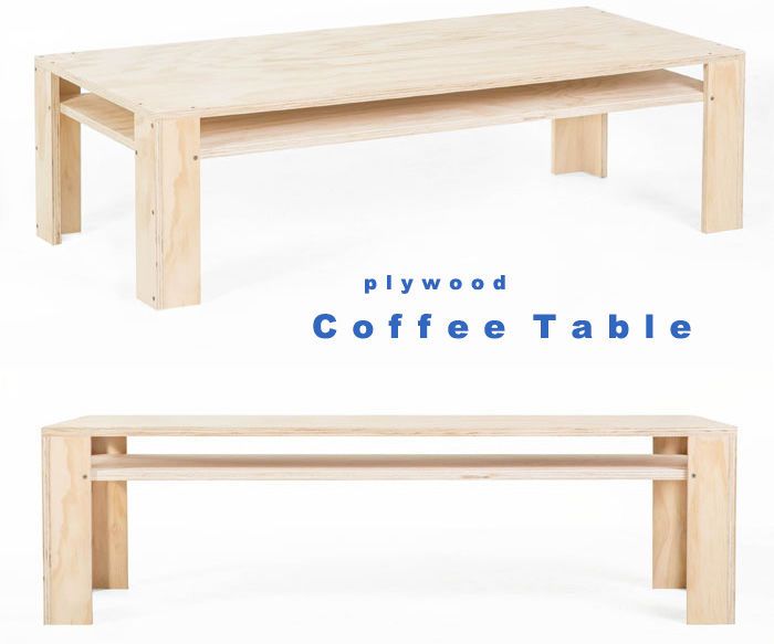 Simple Plywood Screwed-Up Coffee Table : 8 Steps (with Pictures ...
