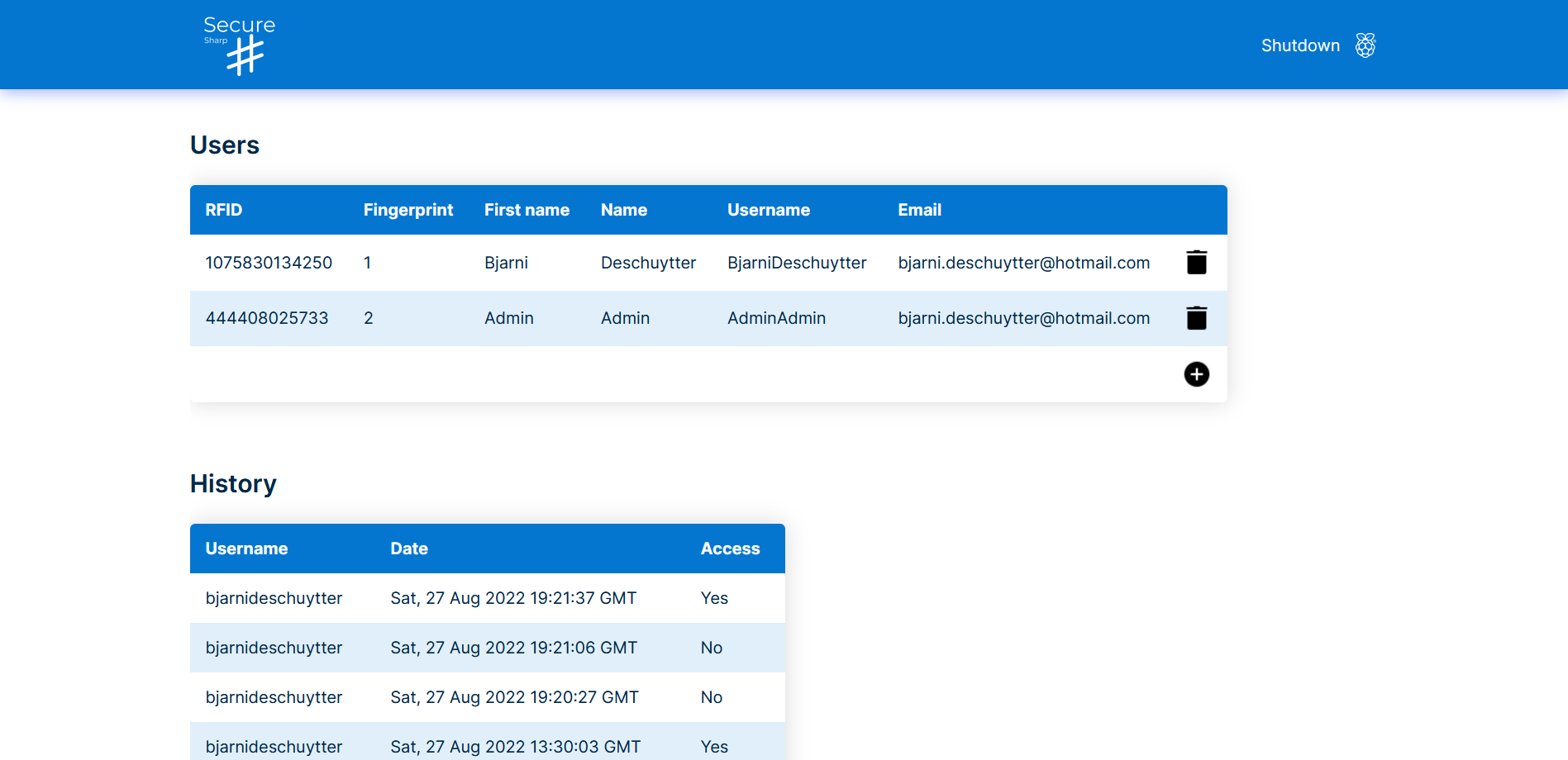 Secure Sharp: a Multi-factor Authentication Security System : 5 Steps - Instructables
