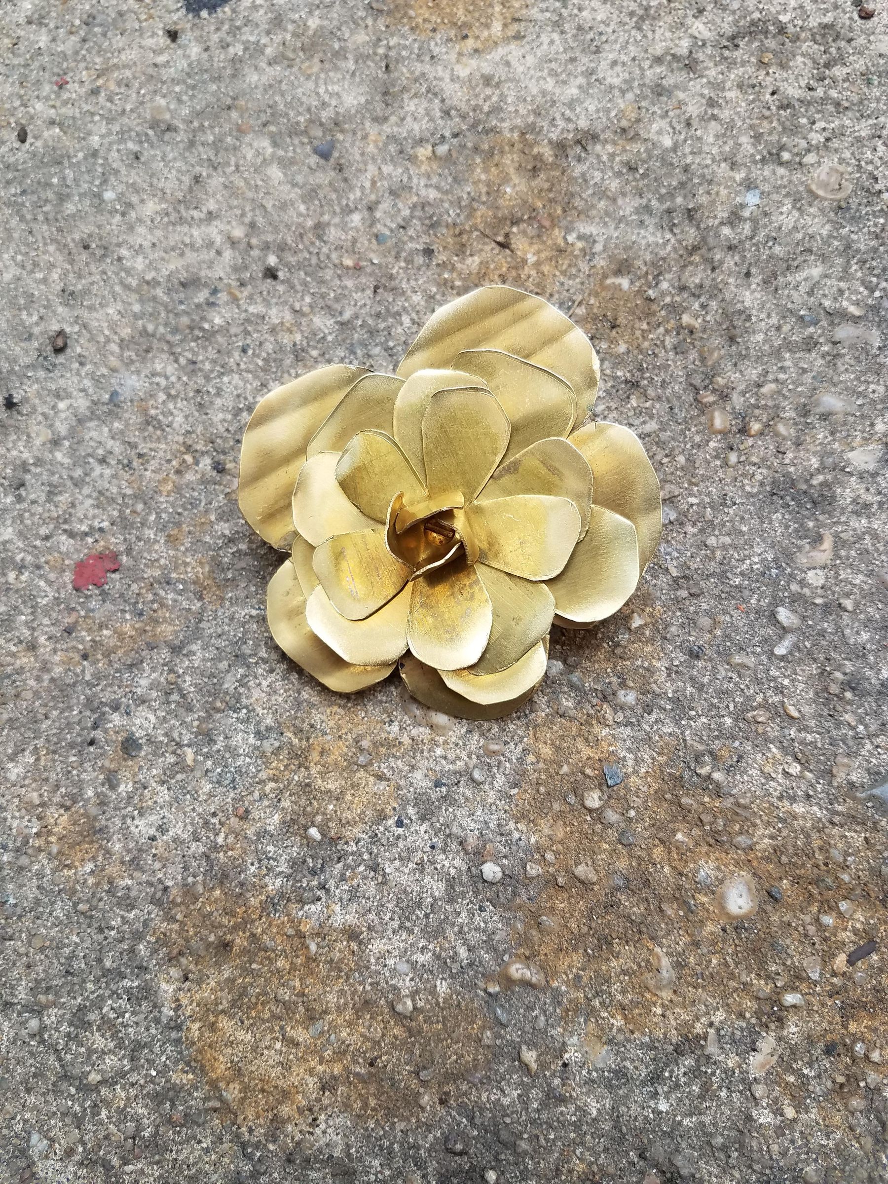 Easy Brass and Copper Rose : 6 Steps (with Pictures) - Instructables