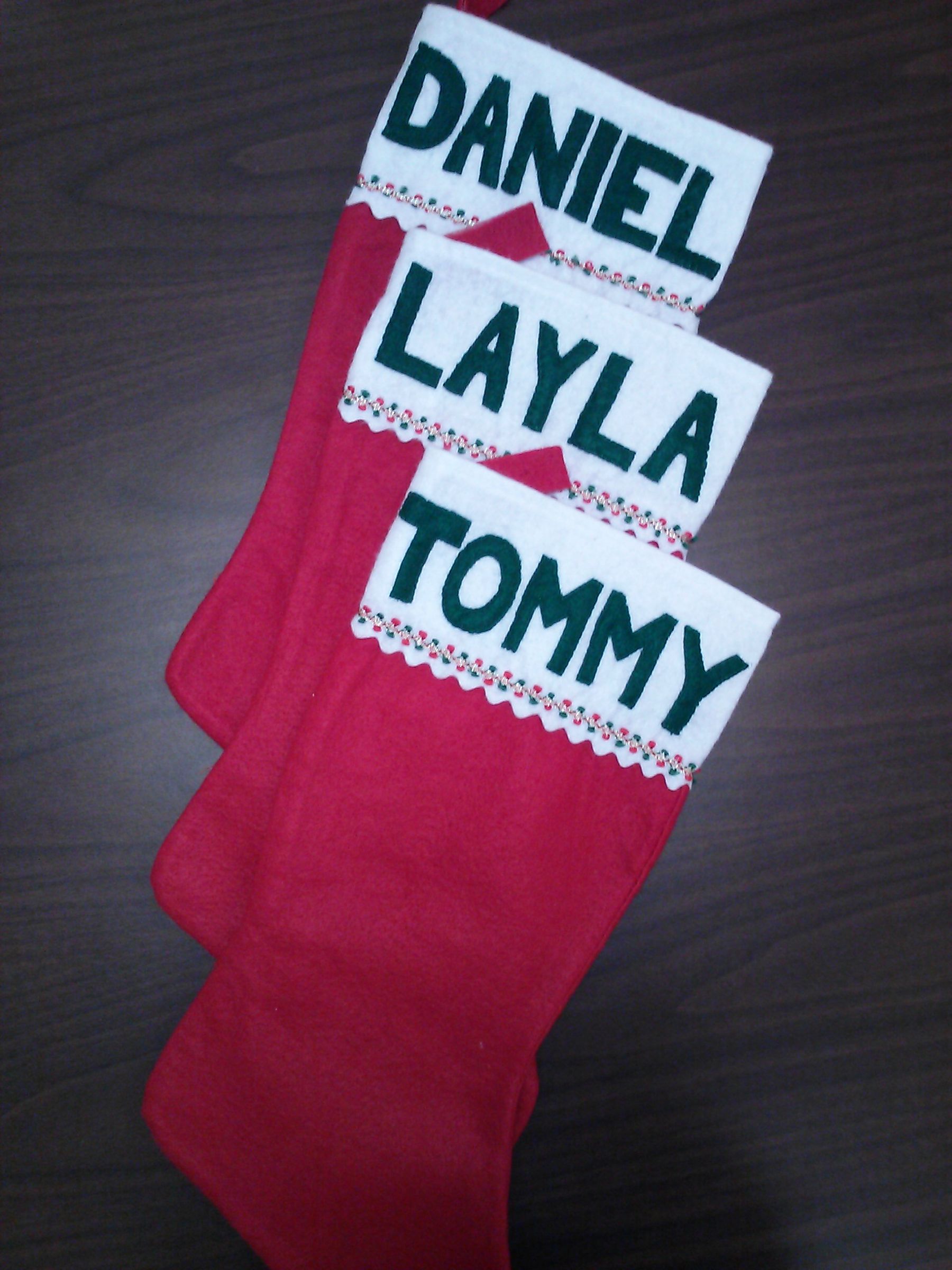 Personalize Christmas Stockings : 4 Steps - Instructables