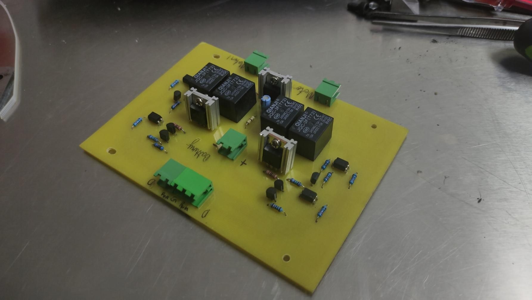 Designing a Dual Channel 10 Amp PWM DC Motor Driver (Based on Relays ...
