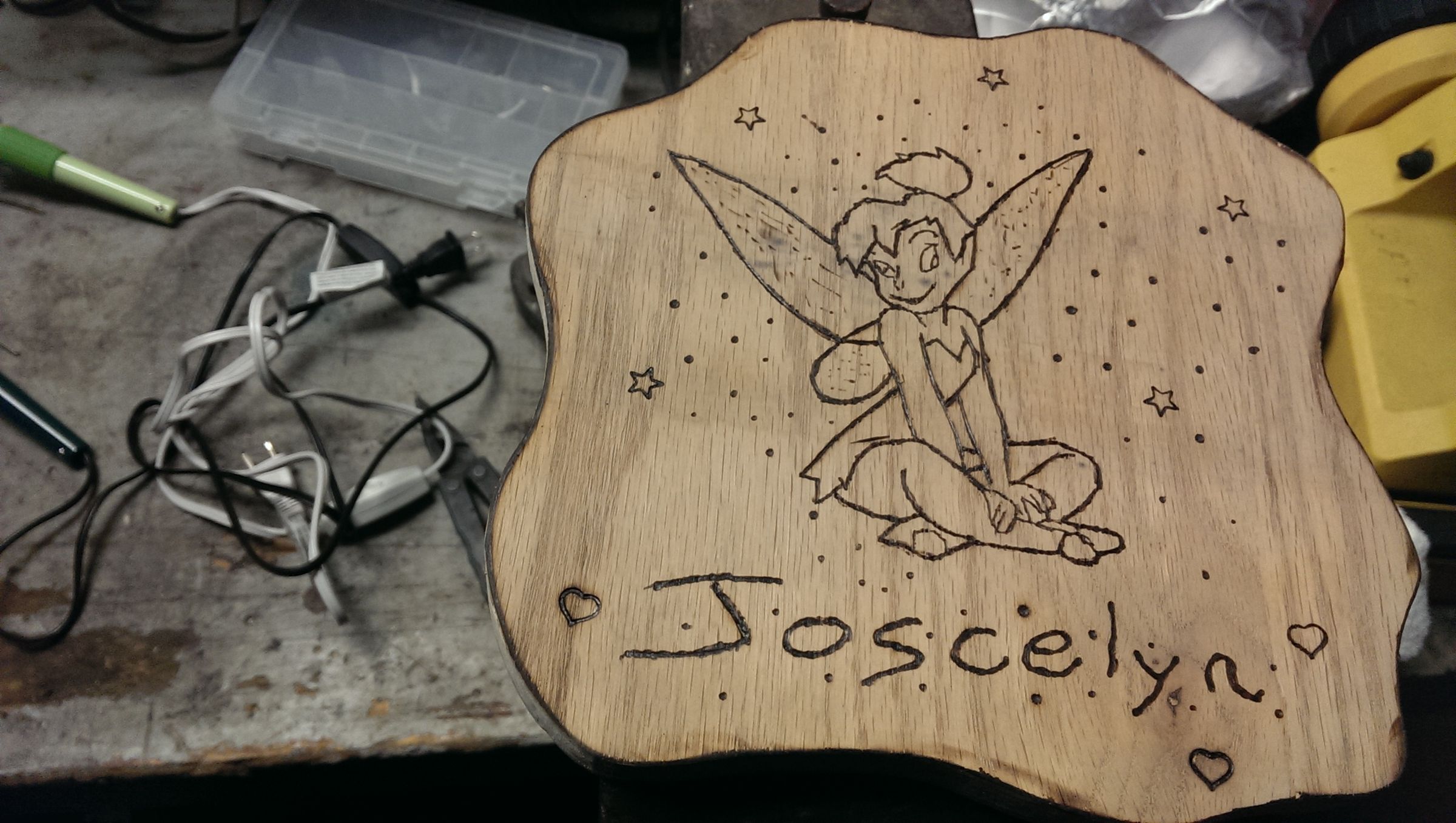 Wood Burned Name Plate : 6 Steps - Instructables