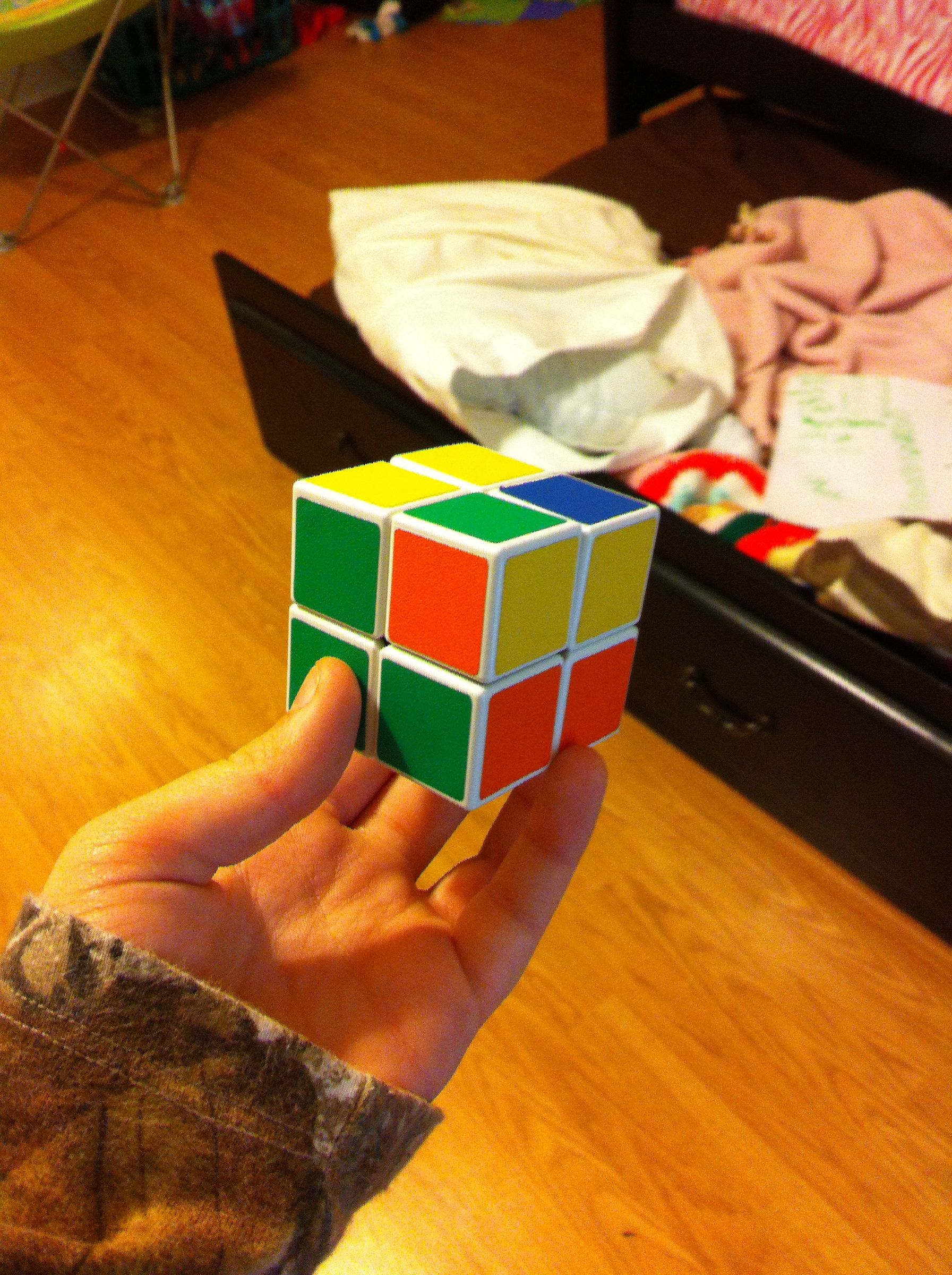 How to Solve a 2 by 2 Rubix Cube : 5 Steps - Instructables