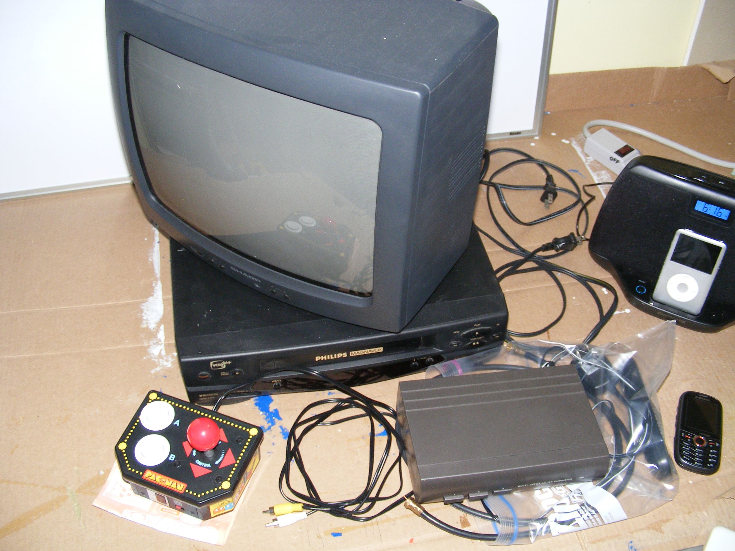 Cardboard Bar Top Arcade Game Console - Lithium Rain Recycled ...