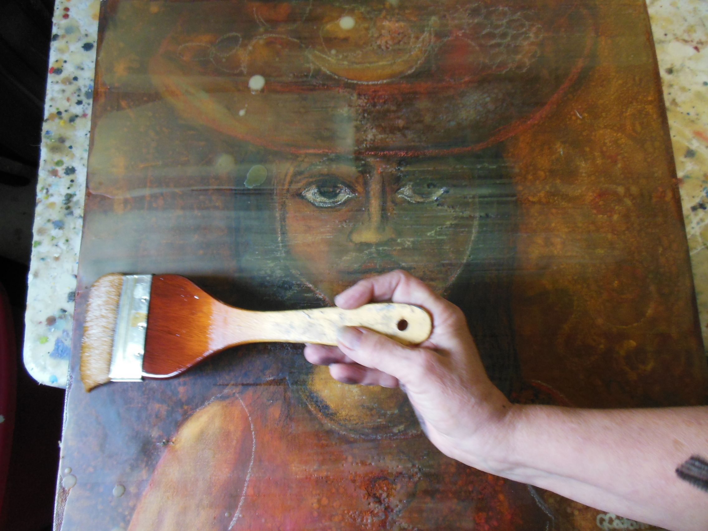 Beeswax Painting Aka Encaustic Painting : 46 Steps (with Pictures ...