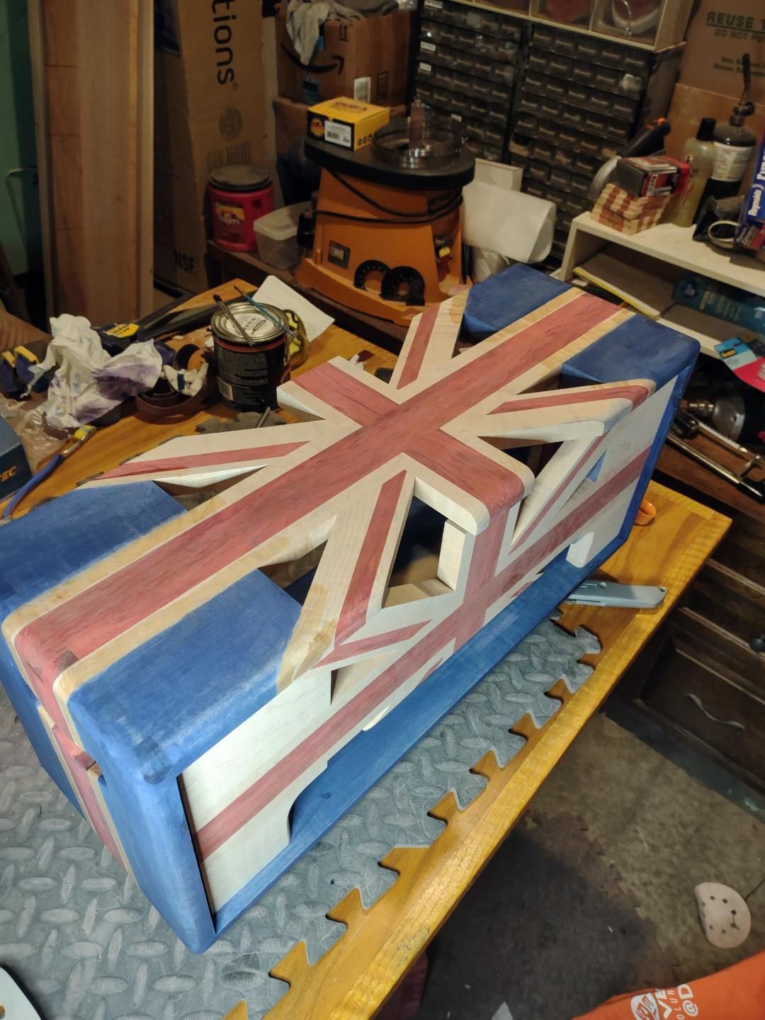 Marshall Union Jack Guitar Amplifier Headshell : 16 Steps (with ...