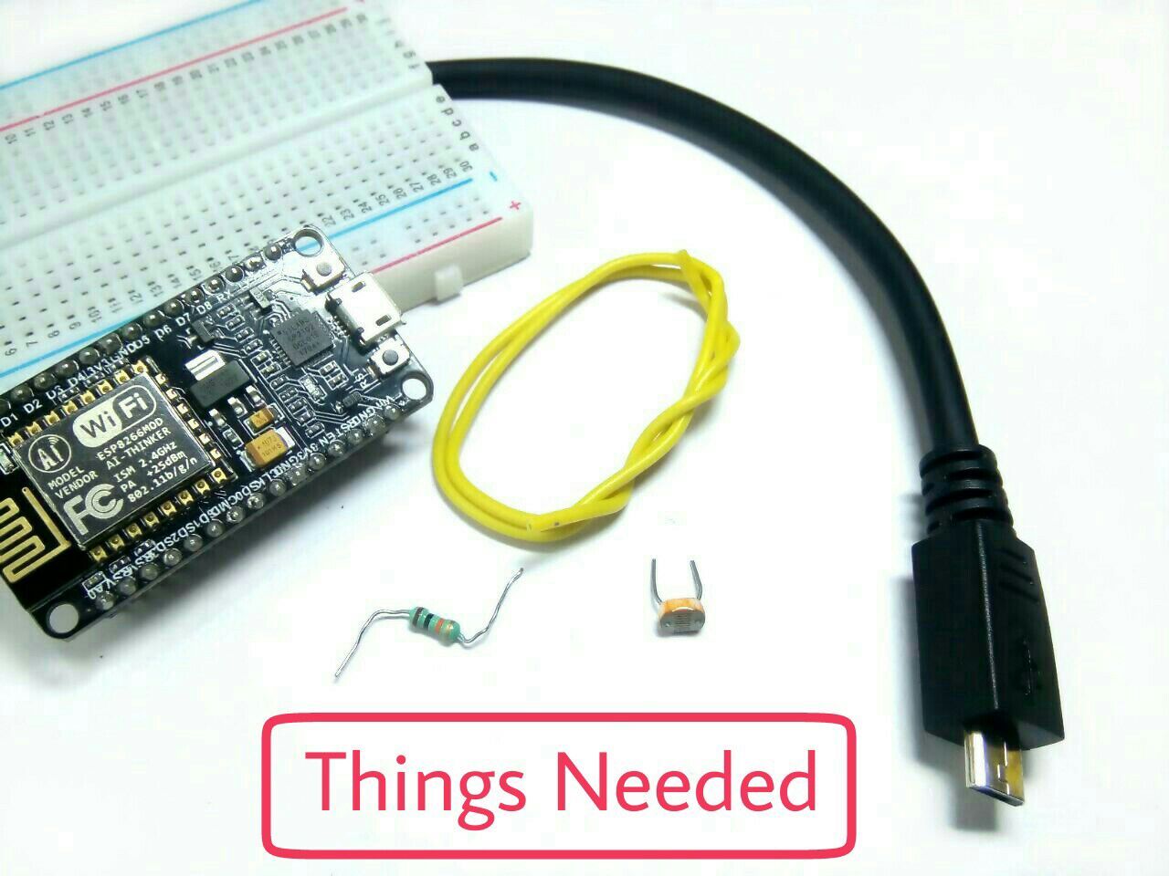 NodeMCU With LDR : 4 Steps (with Pictures) - Instructables