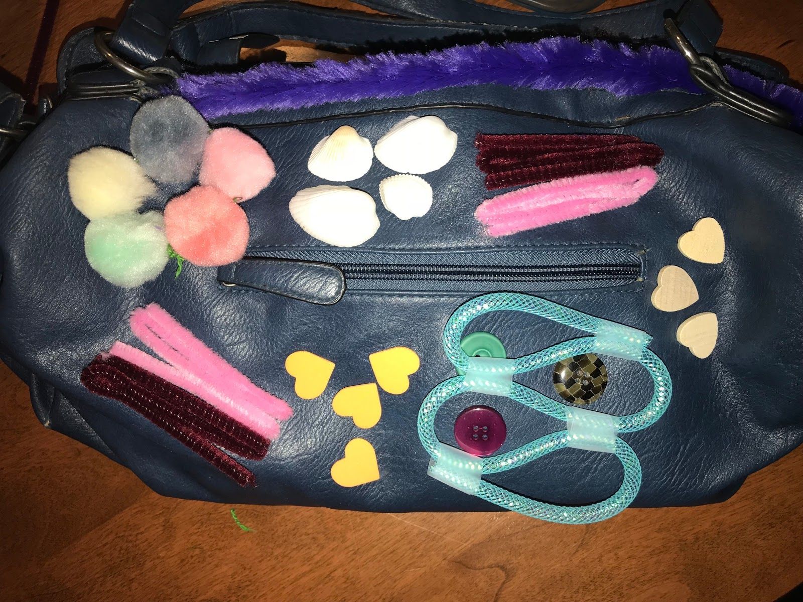 Leather Sensory Purse - Instructables