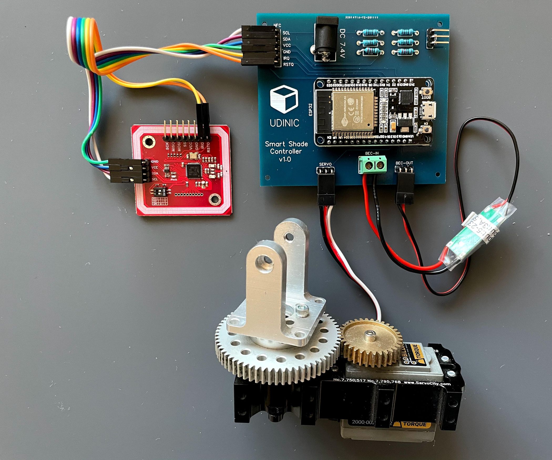 Smart Balcony Shade Using NFC : 12 Steps (with Pictures) - Instructables