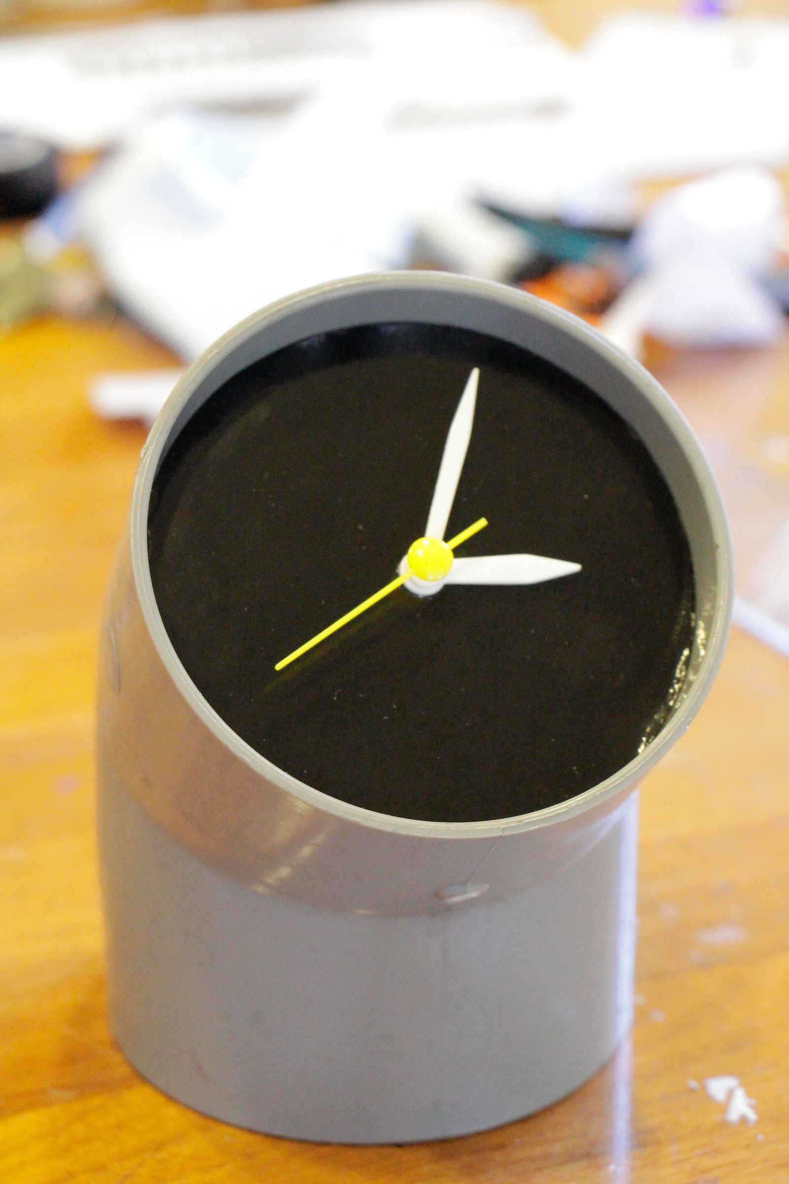 PVC Pipe Clock : 6 Steps (with Pictures) - Instructables