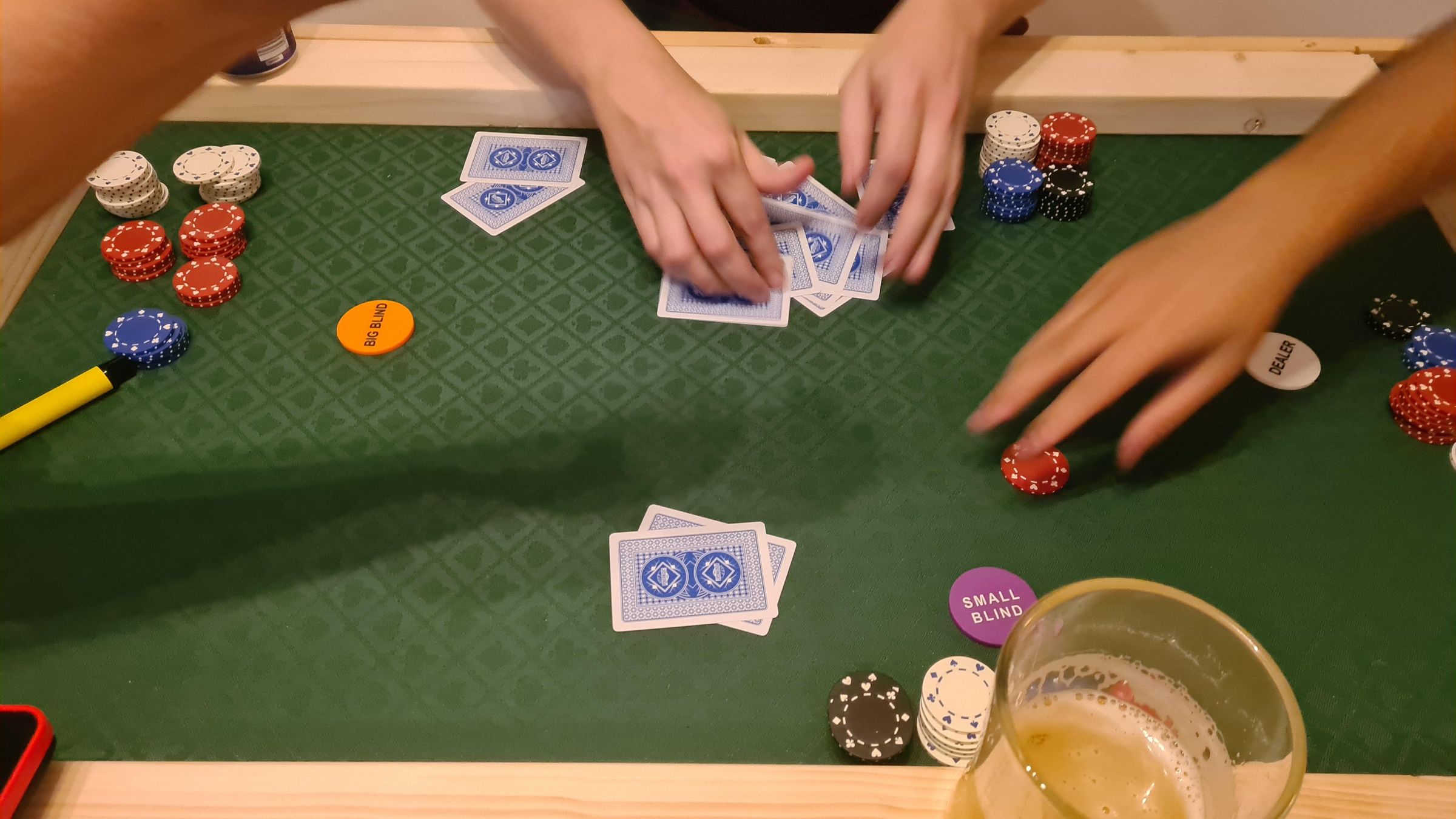 Turn an IKEA Jokkmokk Dining Table Into a Hidden Poker or Gaming Table ...