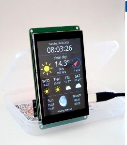 Weather Clock Arduino ESP32 : 8 Steps - Instructables