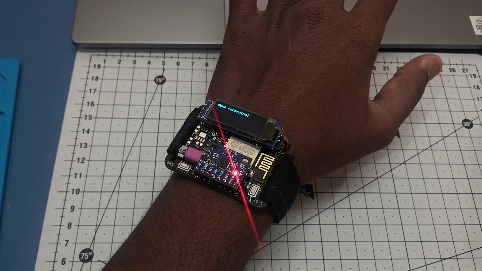 Machine Learning Based Gesture Detection Watch (ESP8266) : 12 Steps ...